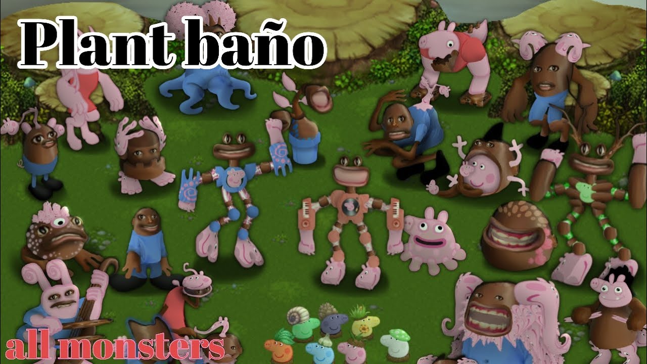 Plant baño all monsters sound plant island msm parody cover | choripan ...