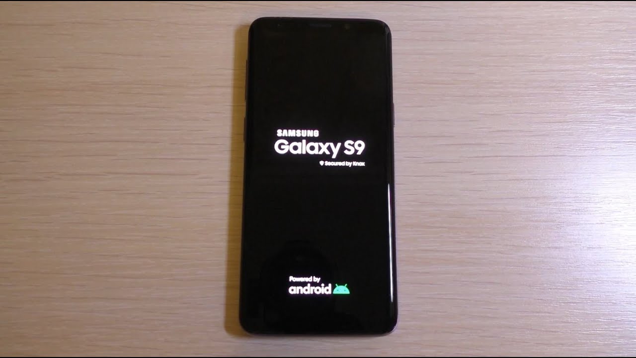 Samsung Galaxy S9 Bootanimation - YouTube