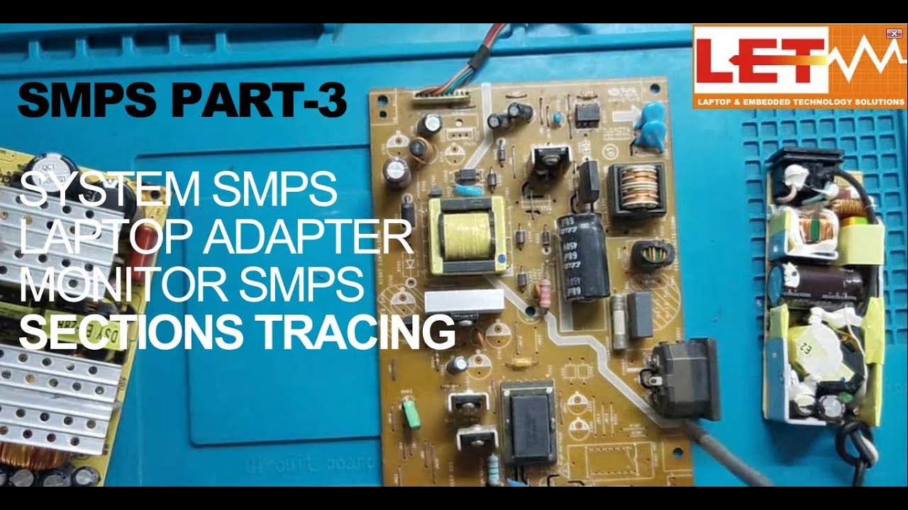 SMPS PART-3 SECTIONS TRACING - YouTube