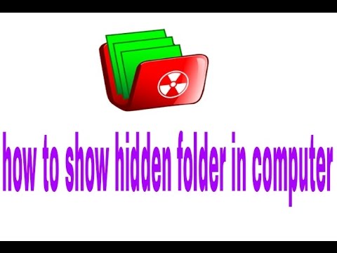 How to show hiden folder in computer - YouTube