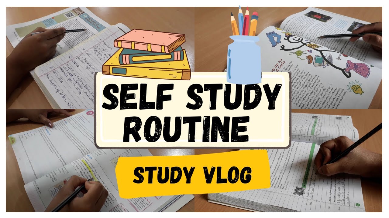 7th Grader Self Study Routine | Study Vlog | CBSE Grade 7 | Chitrangana ...