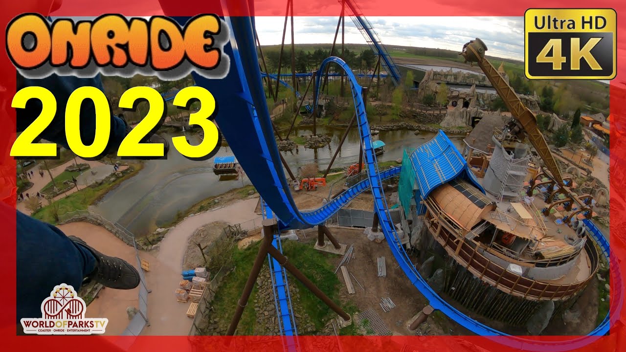 Toverland 2023 – Fenix / Fēnix (Onride POV) Toverland Achterbahn ...