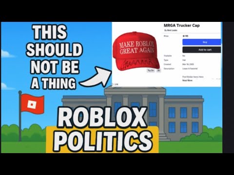Roblox Has Political Hats on Their Website | Weird?? - YouTube