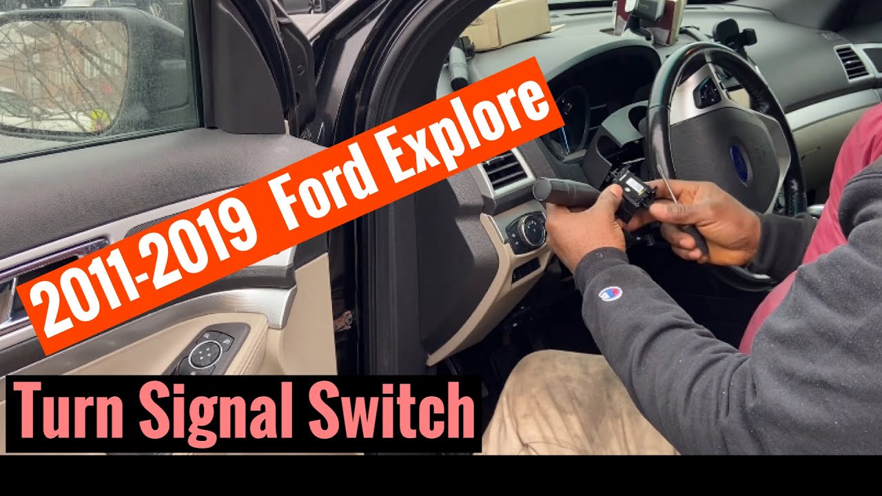 2011-2019 Ford Explore Turn Signal Switch Replacement 🚘 - YouTube