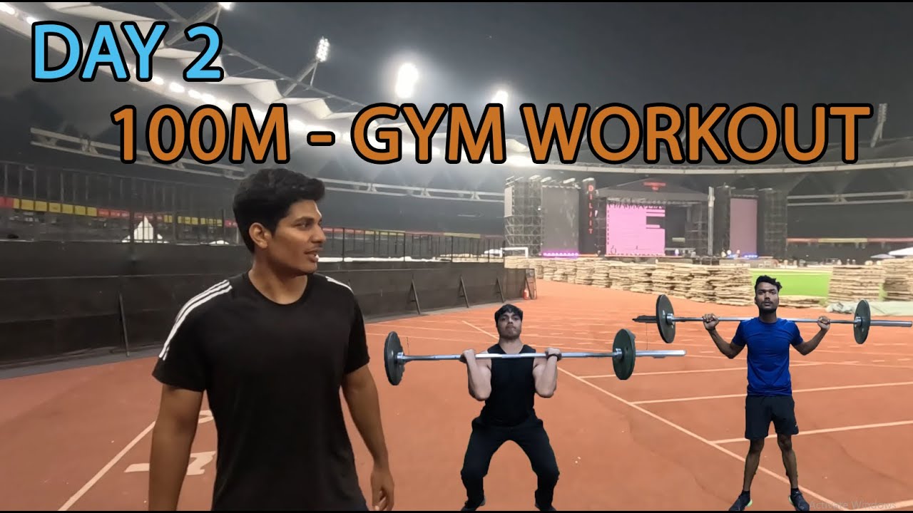 Strength & Speed: Day 2 Leg Workout and 100m Strides for State Athlete ...