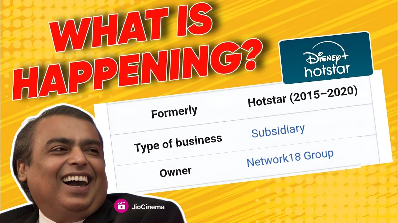 JioHotstar Merger Update🔥: Reliance Disney Merger Is It Done?, Mega ...