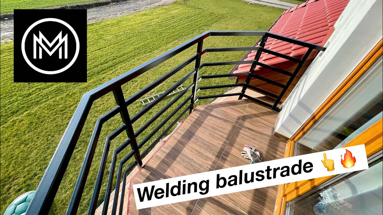 Galvanised Black Painted Balustrade Welding | Rust Resistant | Metal ...