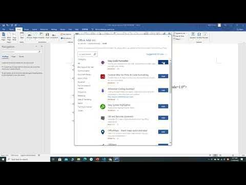 Windows Tips Easy Code format in Microsoft Word - YouTube