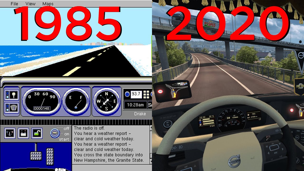 Evolution of Truck Games (1985-2020) - YouTube