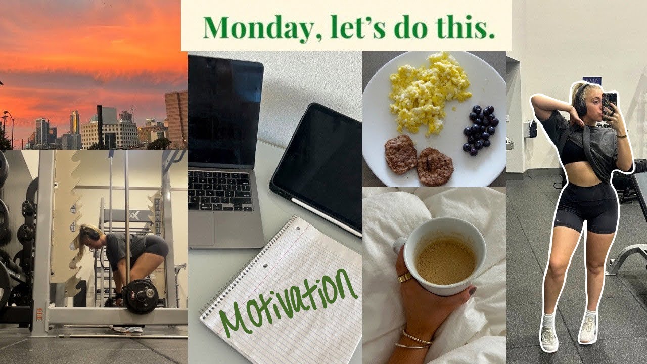 MONDAY MOTIVATION: morning routine, productivity tips, goal setting ...