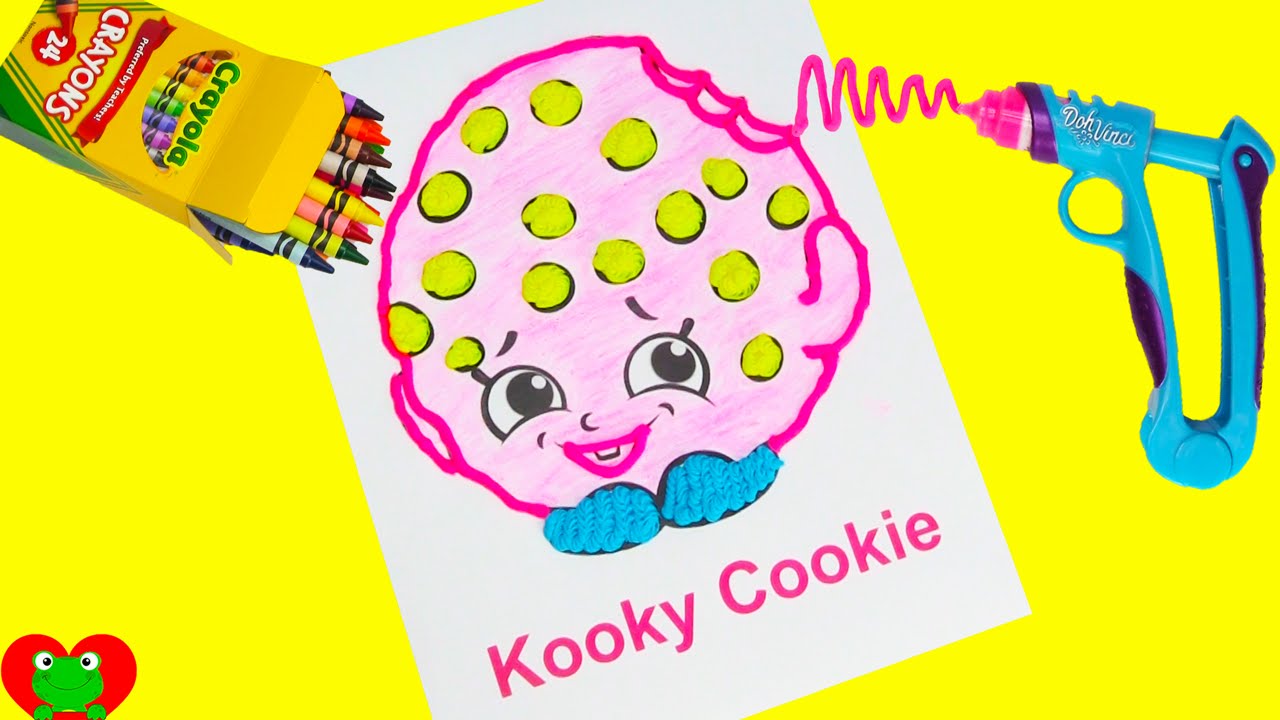 Shopkins Kooky Cookie with Doh Vinci - YouTube
