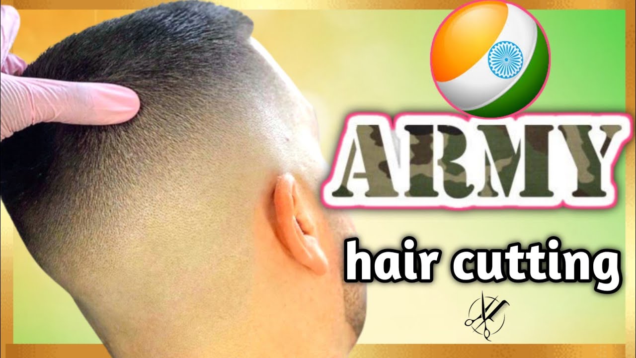 न्यू आर्मी कटिंग || New Army hair cutting || military cutting ...