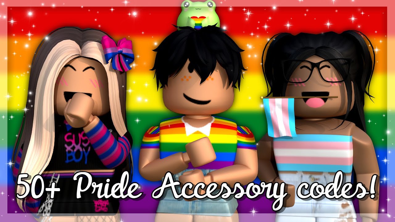 50+ Pride Accessory codes! 🏳‍🌈 - YouTube
