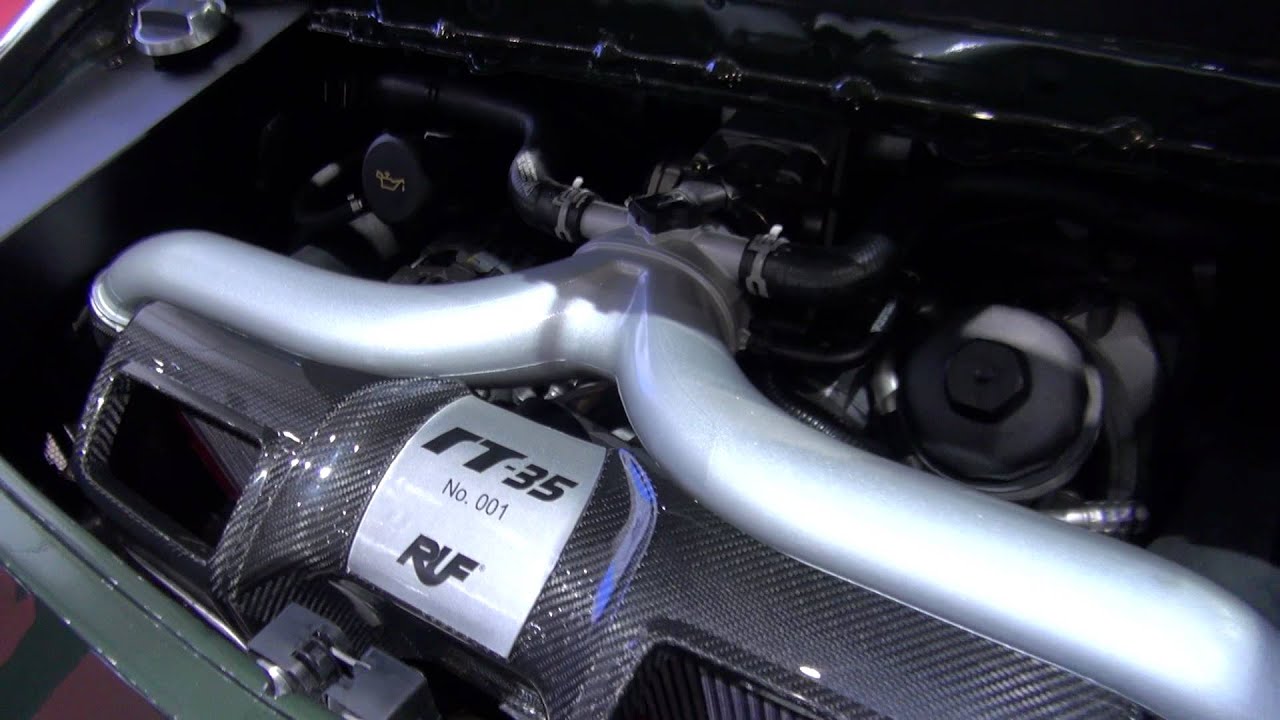 Ruf Rt-35 engine in detail Geenva 2012 Premiere! - YouTube