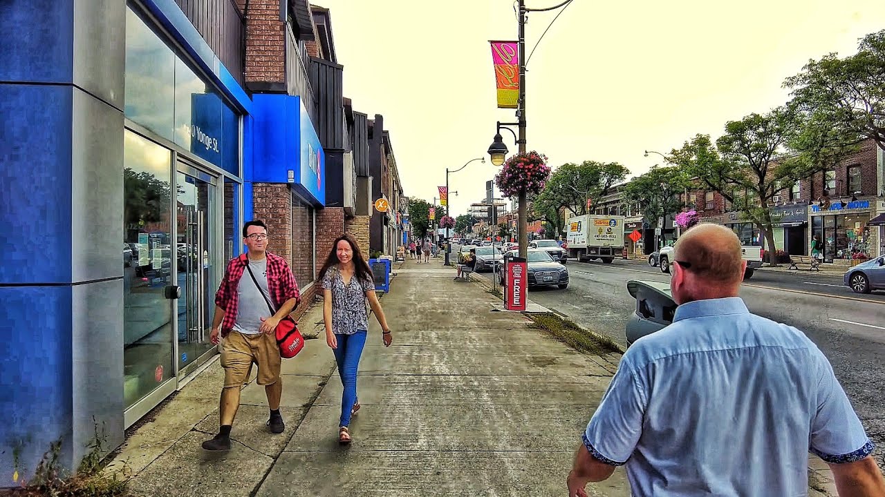 Toronto Walk - Yonge & Lawrence, Uptown - YouTube
