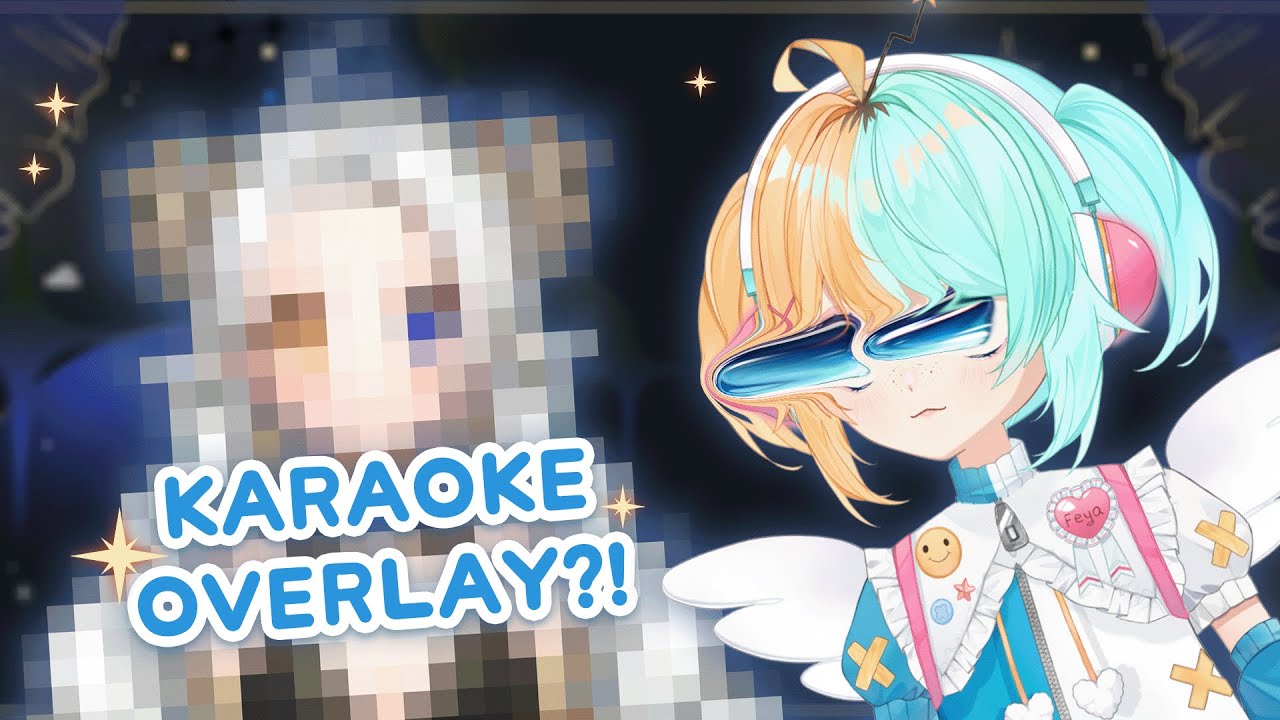 designing a karaoke overlay.. for?!! - YouTube