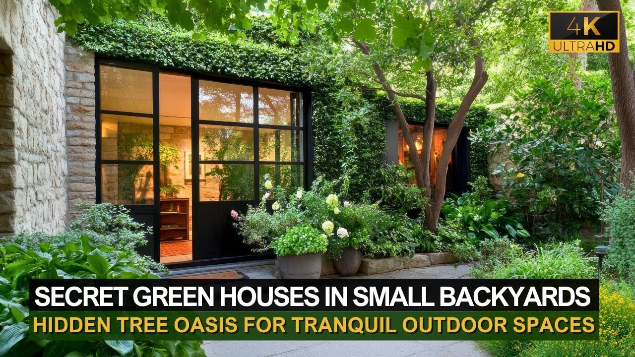 Secret Green Houses in Small Backyards: Hidden Tree Oasis Ideas for ...