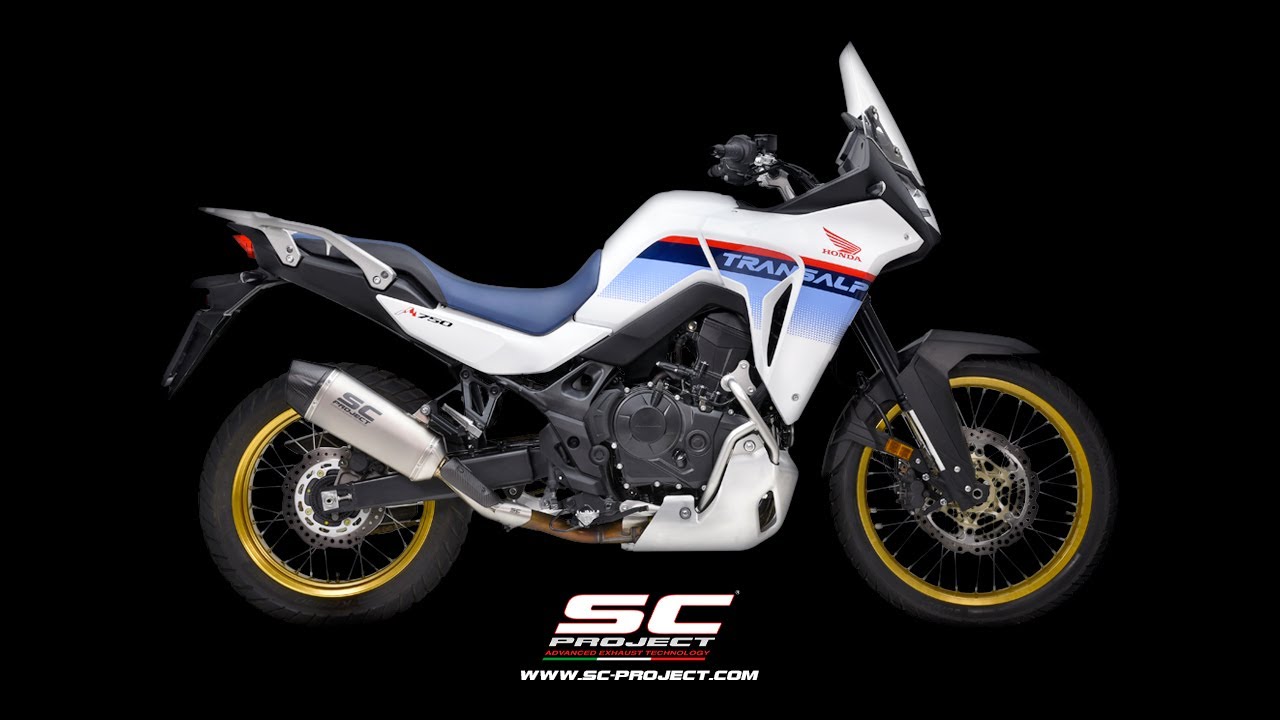 SC-Project X-Plorer II Muffler for Honda XL750 Transalp | Street legal ...