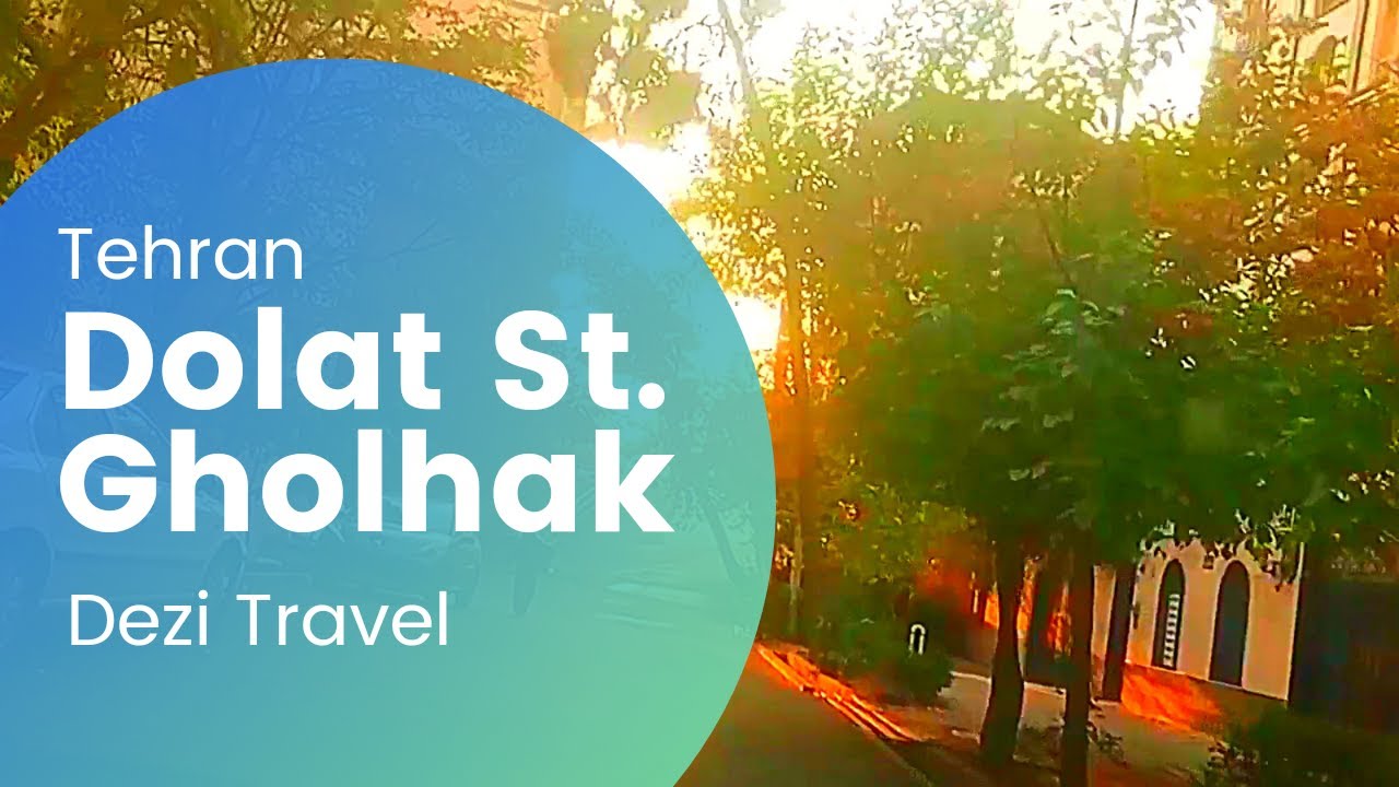 Easy trip - Stunning travel in Tehran - Gholhak - Dolat st. - driving ...