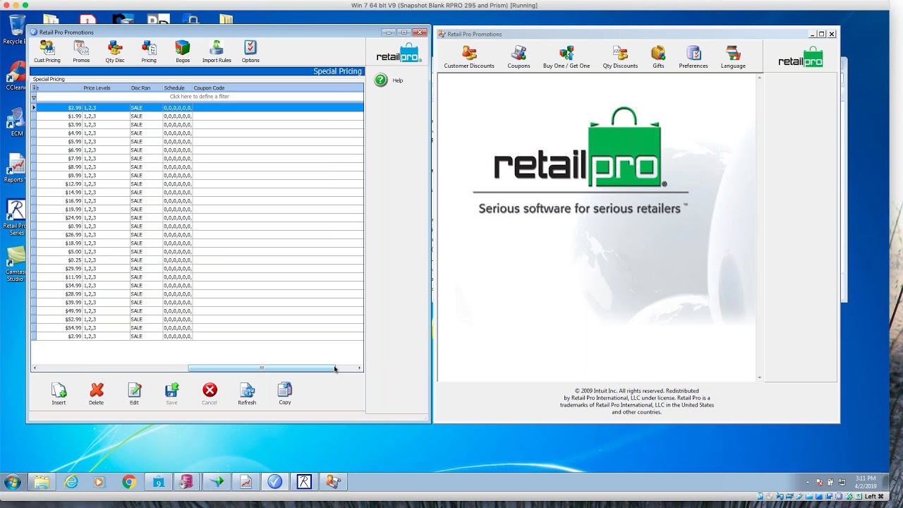 Retail Pro v8 & v9 Promo Tools - YouTube