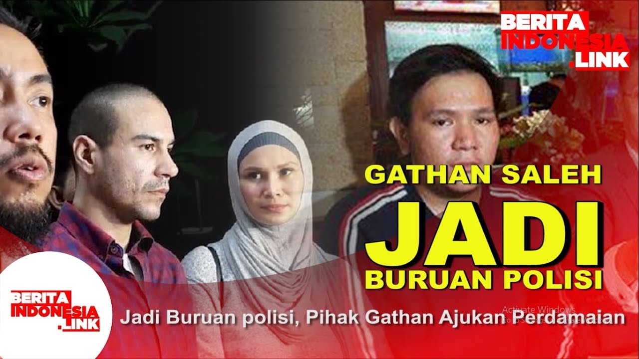 Gathan Shaleh Hilabi jadi buruan polisi, keluarga ajukan damai - YouTube