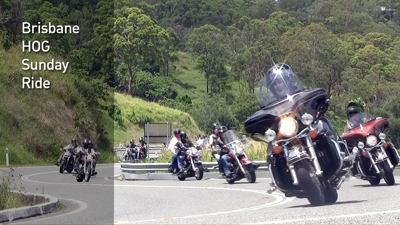 Brisbane HOG Ride - YouTube