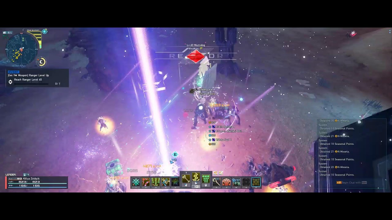 PSO2 NGS - Got Plasma Hands and Power Glide ! Let's farm a little more ...