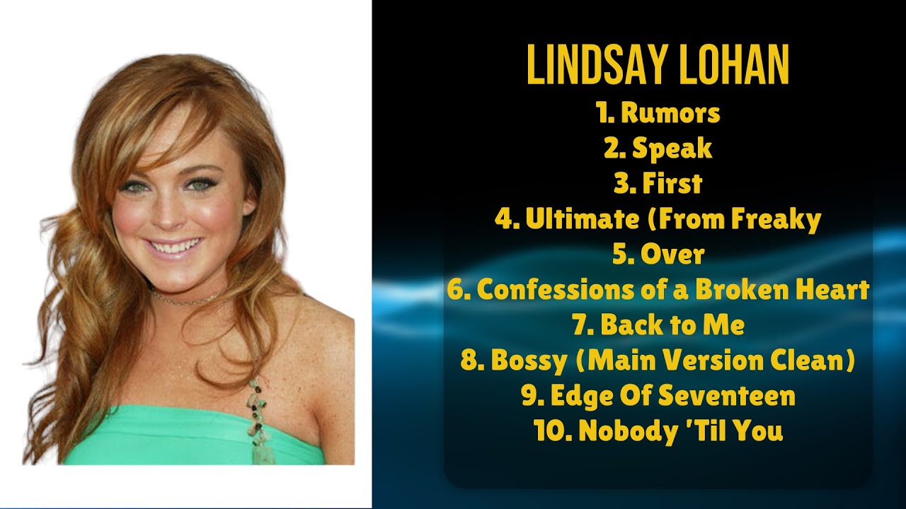 Lindsay Lohan-Essential singles of 2024-Superior Tracks Playlist ...