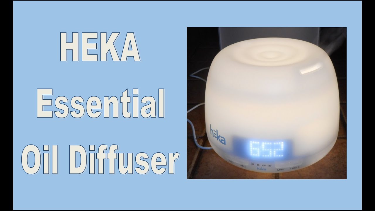 HEKA Essential Oil Diffuser - YouTube
