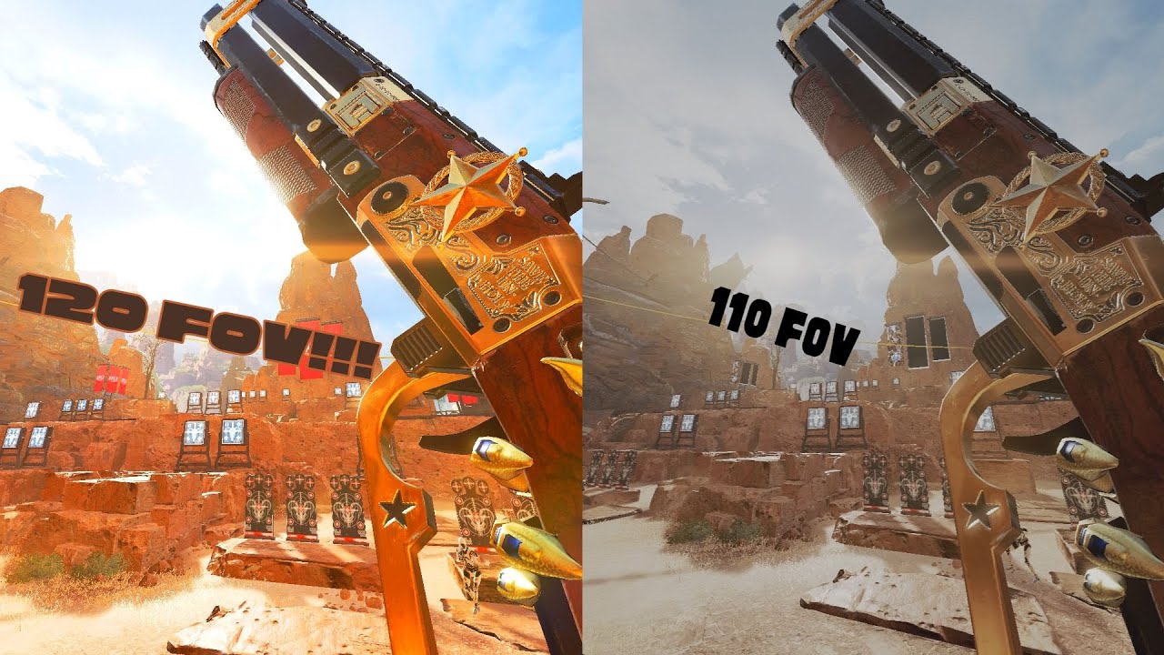 Apex on 120 FOV!! 😻 - YouTube