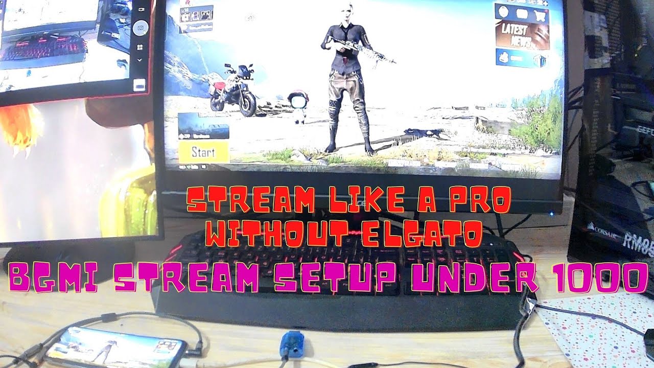 BGMI Mobile Live Stream in ₹1000 With Internal Sound Capture on PC [NO ...