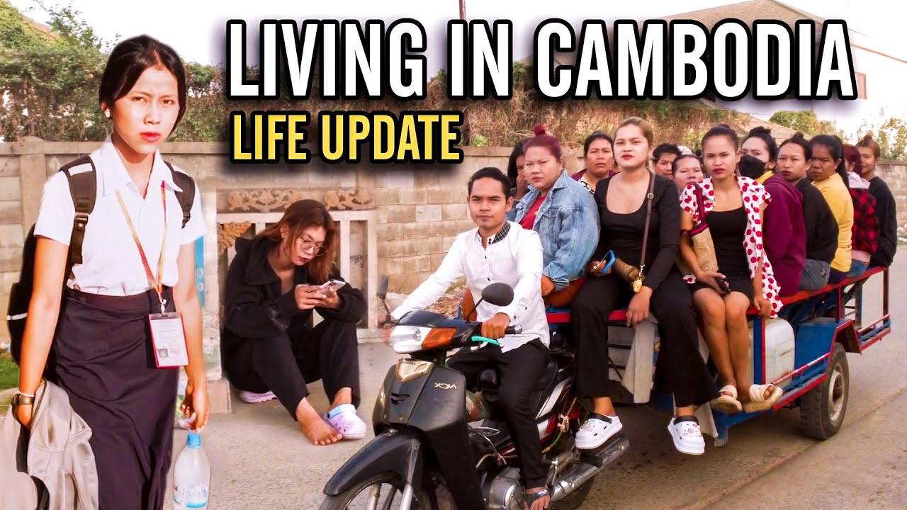 Khmer Daily Life | Cambodia LifeStyle Student and Women Garment Worker ...