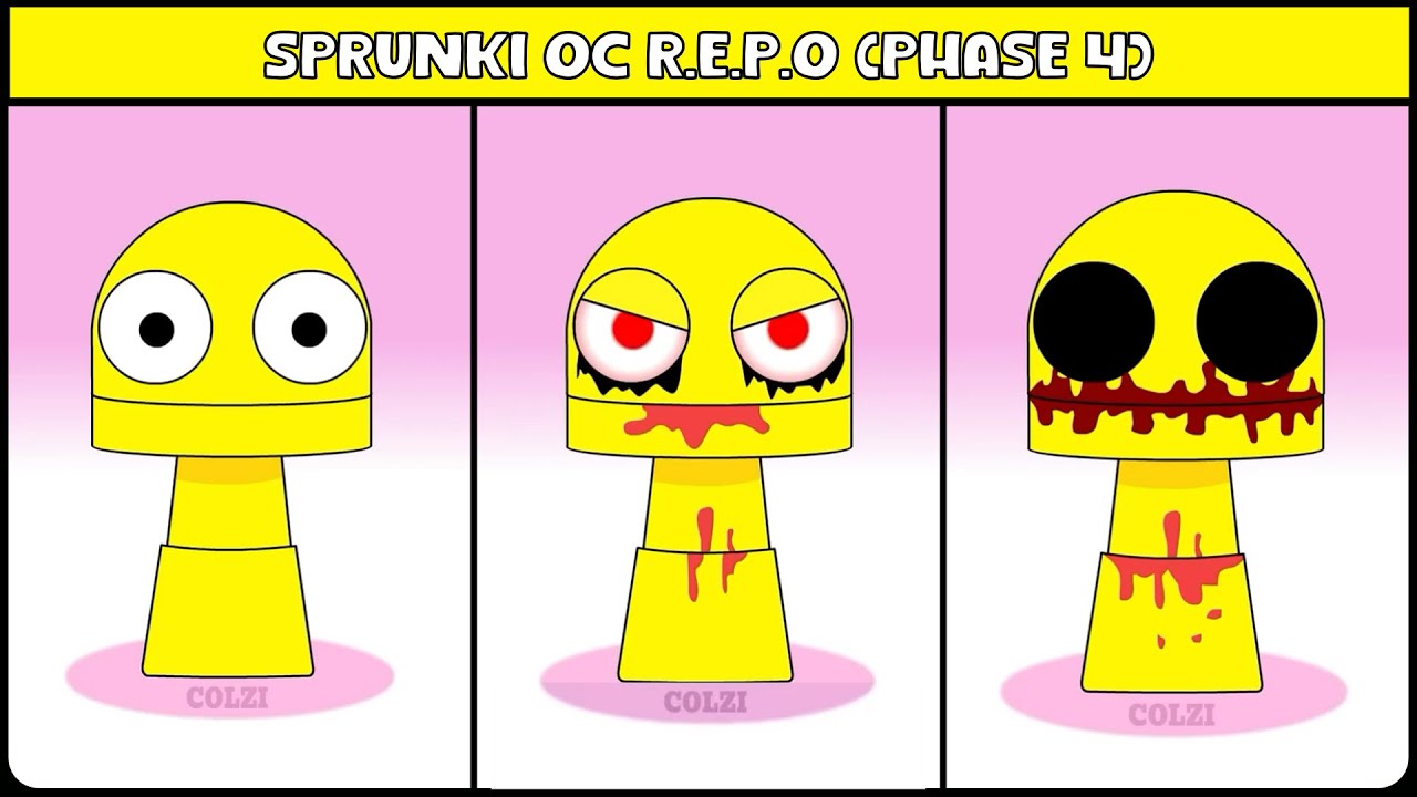 Sprunki OC ALL PHASES COMPLETED | Compilation Sprunki COMPLETE #sprunki ...