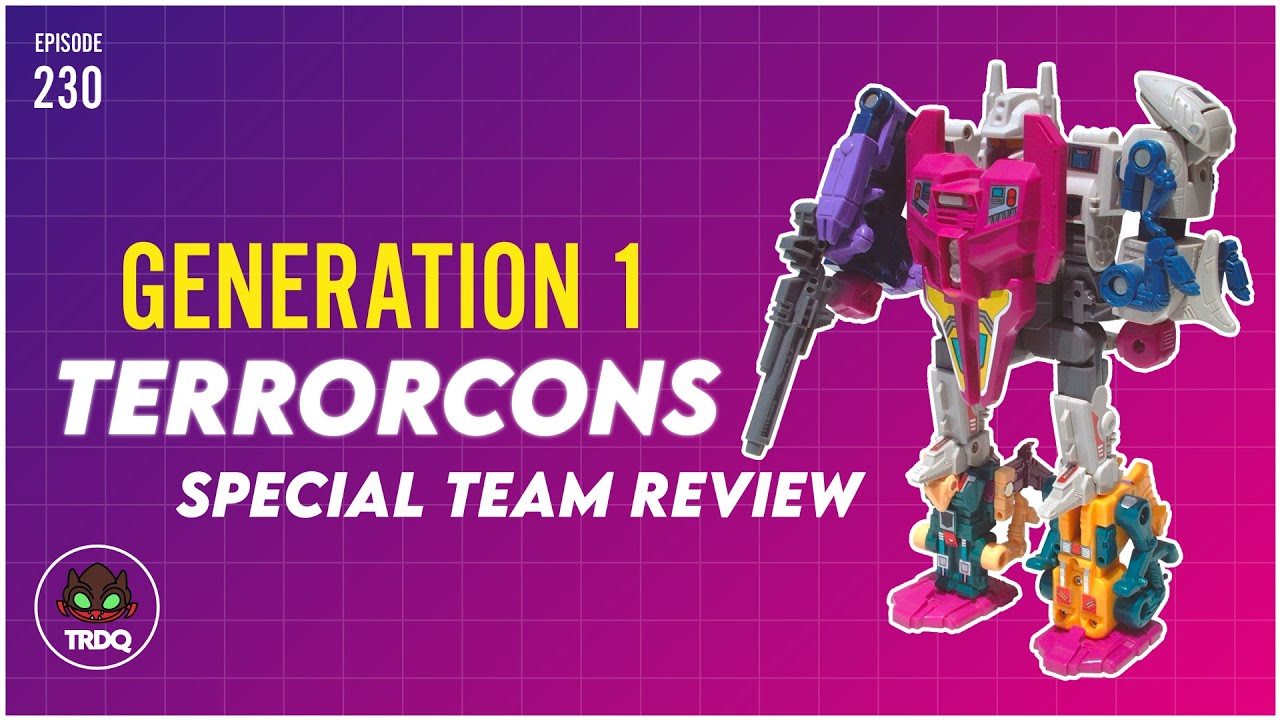 TRDQ: Generation 1 Terrorcons Review - YouTube