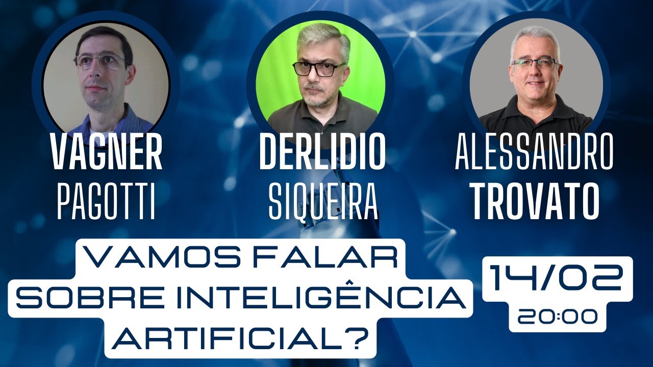 LIVE - Vamos falar sobre Inteligência Artificial? Com Vagner Pagotti e ...