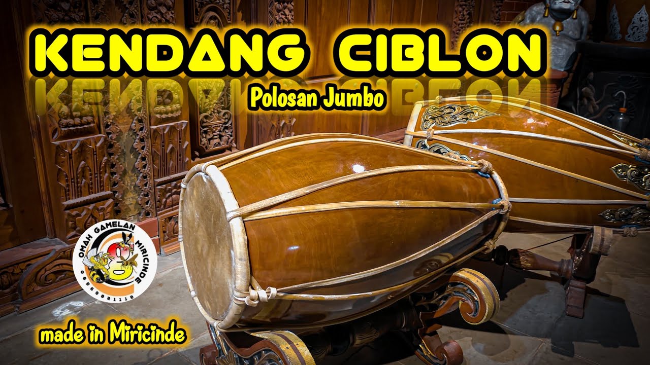 Ready ⛔ Wa 08562821112 || Kendang Ciblon Polosan Jumbo Doreng Mulus ...