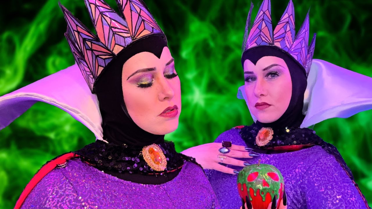 GRWM: Evil Queen edition | Easy Evil Queen Makeup Tutorial (+ my thoughts on new Snow White ...