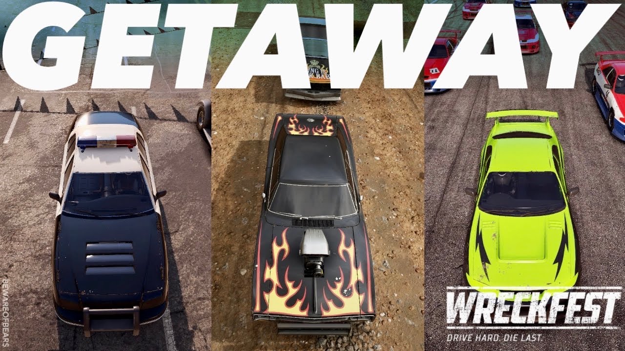 Getaway Car Pack DLC | Wreckfest [Gameplay] - YouTube