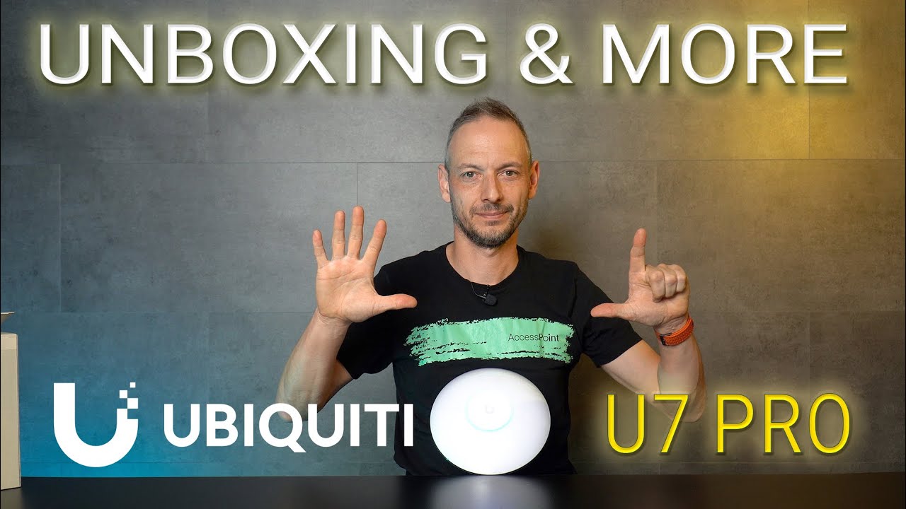 Unboxing and more - Ubiquiti U7 Pro - YouTube