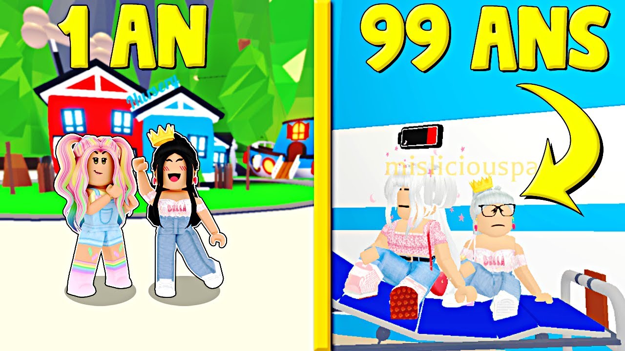 NAISSANCE JUSQU'A LA MORT SUR ADOPT ME | BORN TO DEATH IN ADOPT ME ...