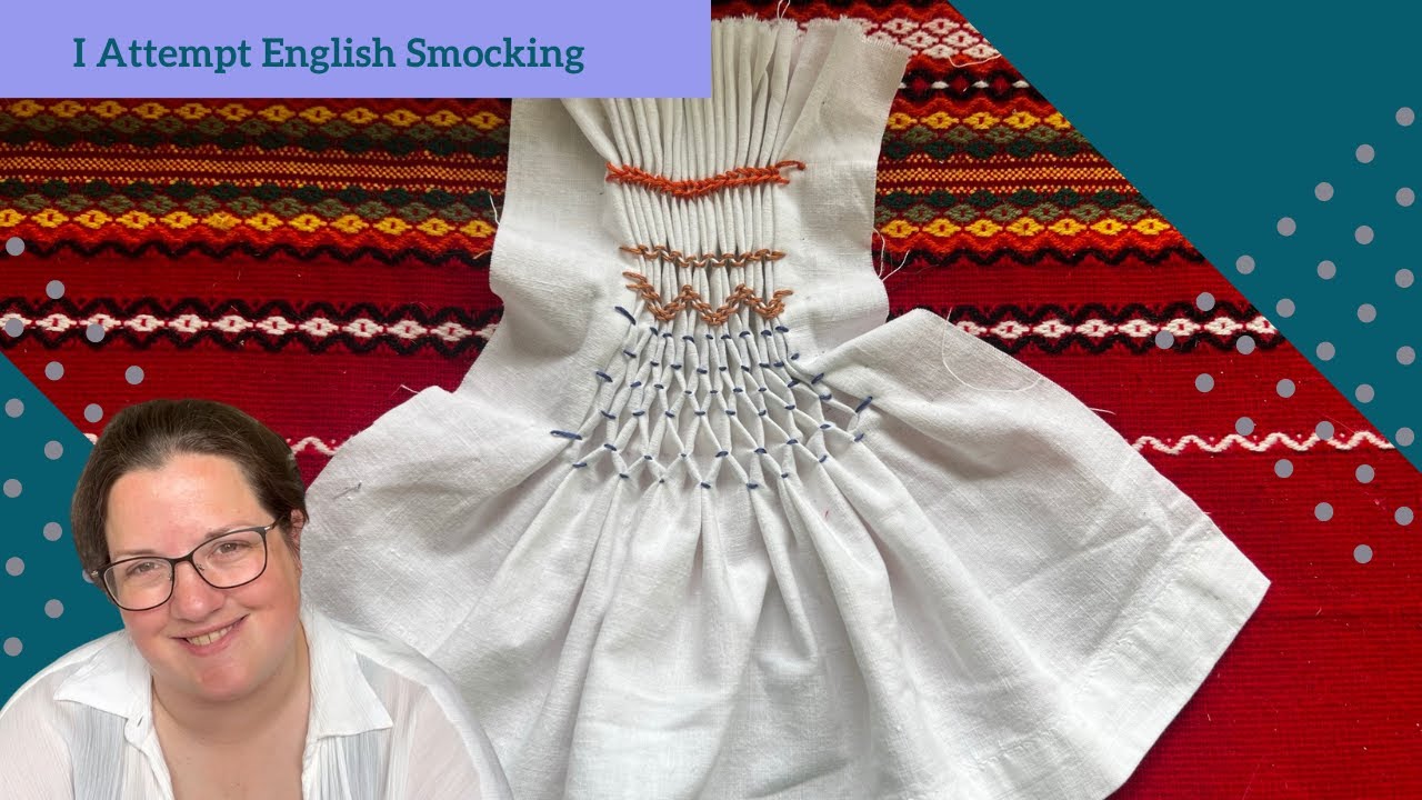 I Attempt English Smocking - YouTube