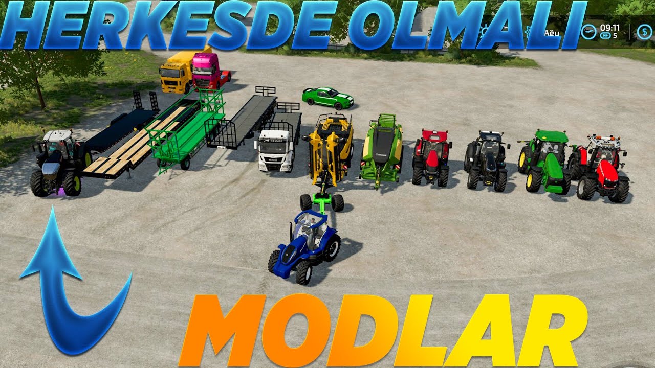 OTOMATİK YÜKLEYİCİLER VE YENİ TRAKTÖRLER | FARMİNG SİMULATOR 2022 MOD ...