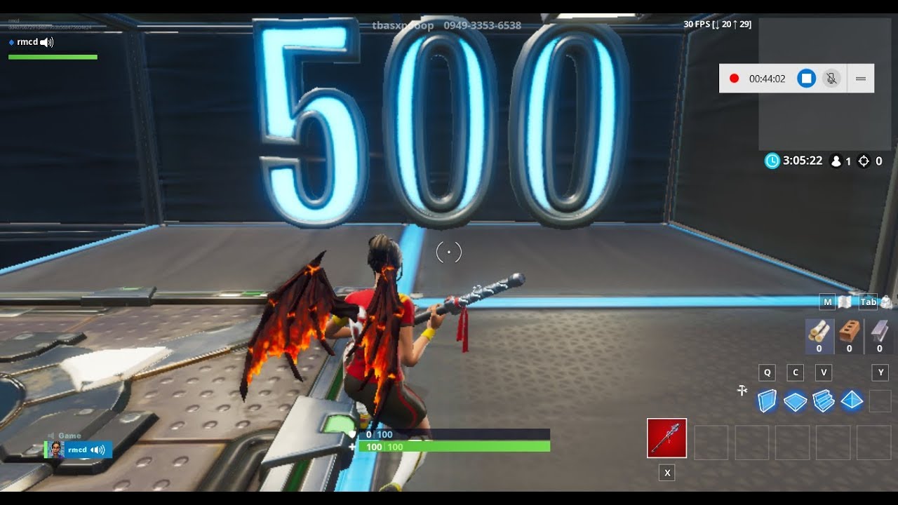 500 LEVEL DEAFAULT DEATHRUN + CODE IN DESC - YouTube