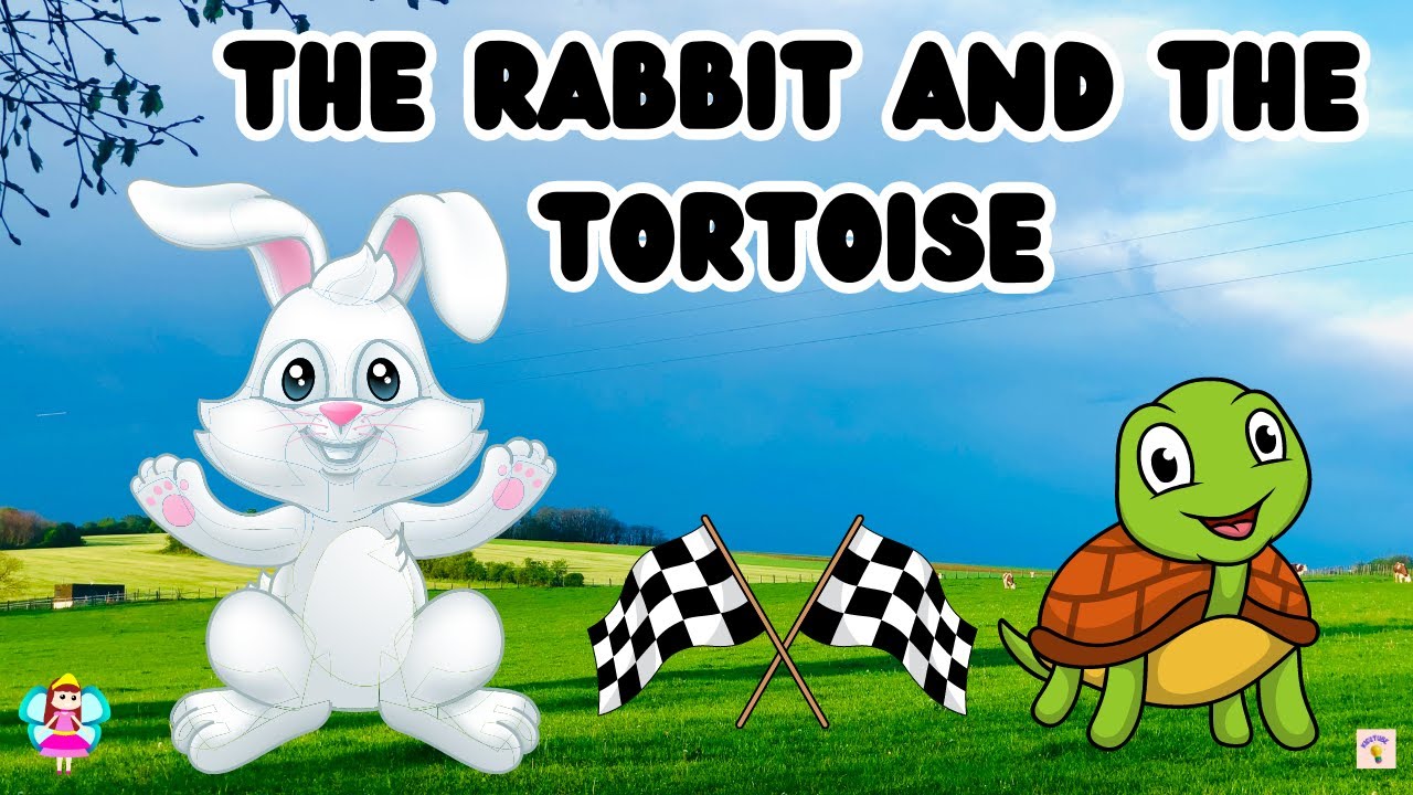 The Rabbit & The Tortoise|Short stories in English |Moral stories in ...