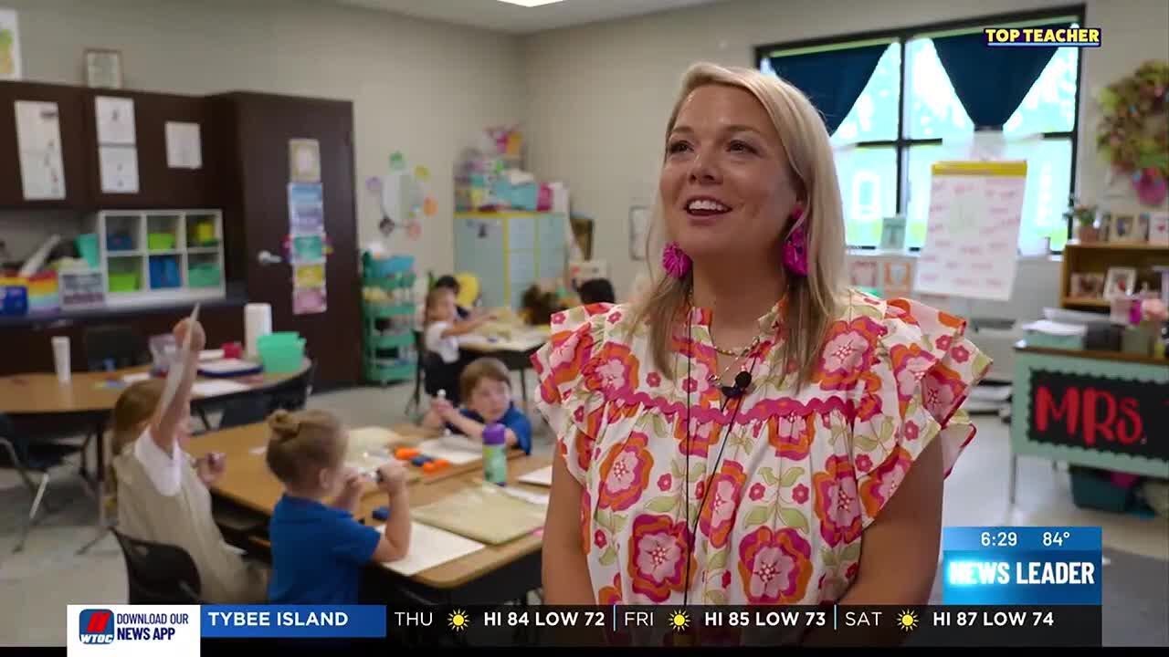WTOC Top Teacher: Amy Thomas - YouTube