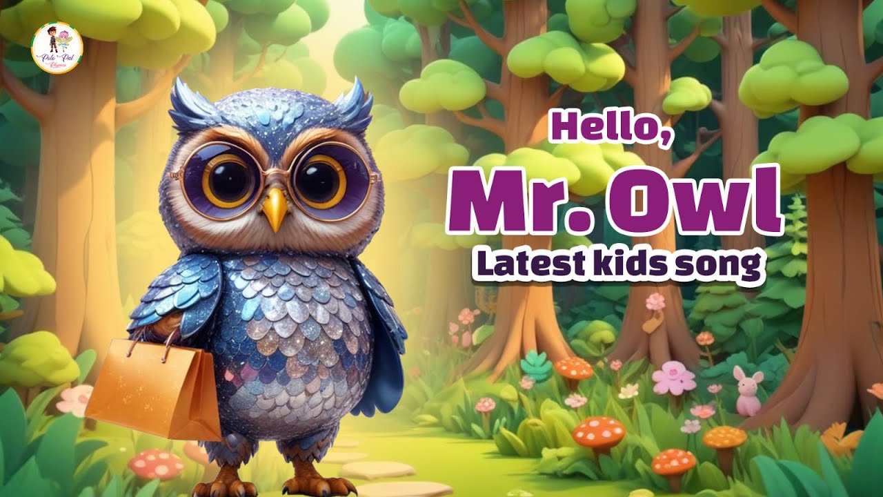 🦉 Wise Little Owl Kids Song | Fun & Educational Nursery Rhyme | Polo ...