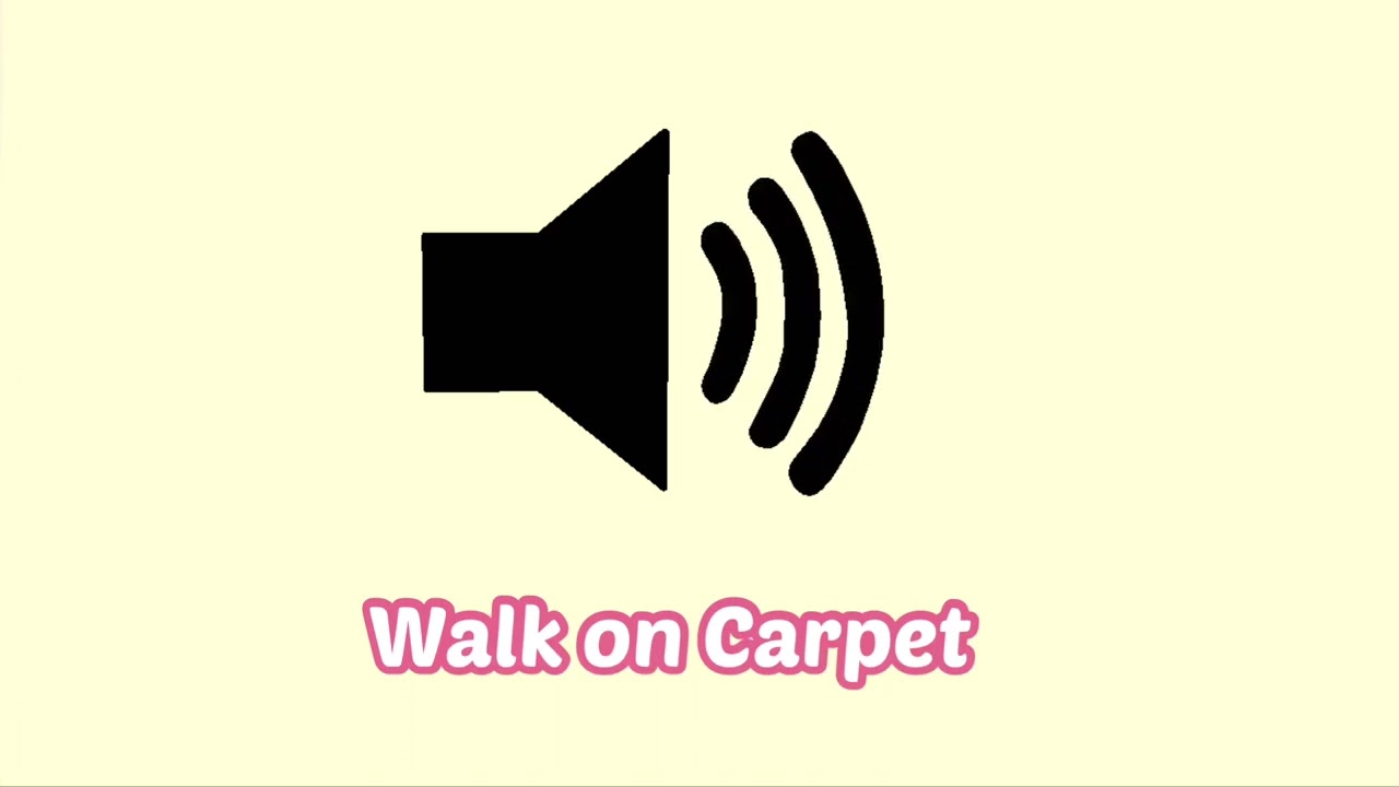Walk on Carpet Sound Effect (Clear) @ALexis KB - YouTube