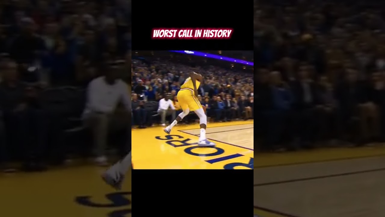 WORST Call In NBA HISTORY! #nba #shorts #fyp #fypシ #funny - YouTube