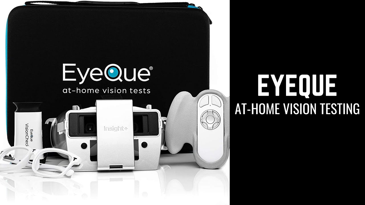 Check Your Eyes at Home with the EyeQue Vision Monitoring Kit! - YouTube