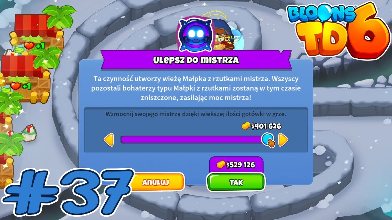 Bloons TD 6 cz.37 (Mroczna Ścieżka i rework paragonów) - YouTube